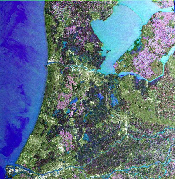 Netherlands seen by the satellite Envisat: Understanding our Universe ...